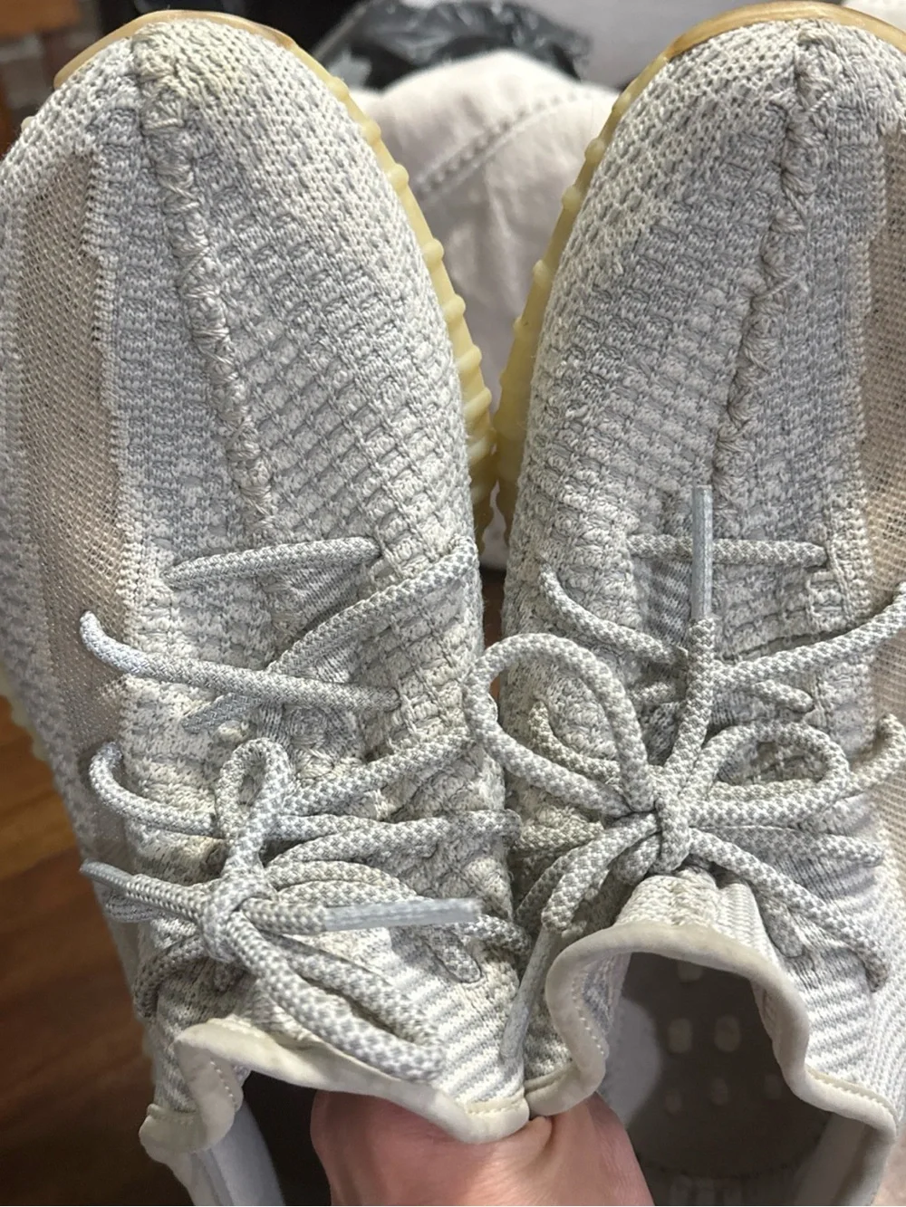 adidas | Shoes | Preowned Adidas Yeezy Boost 35 V2 Mens Sz 1 Tan No Box ...